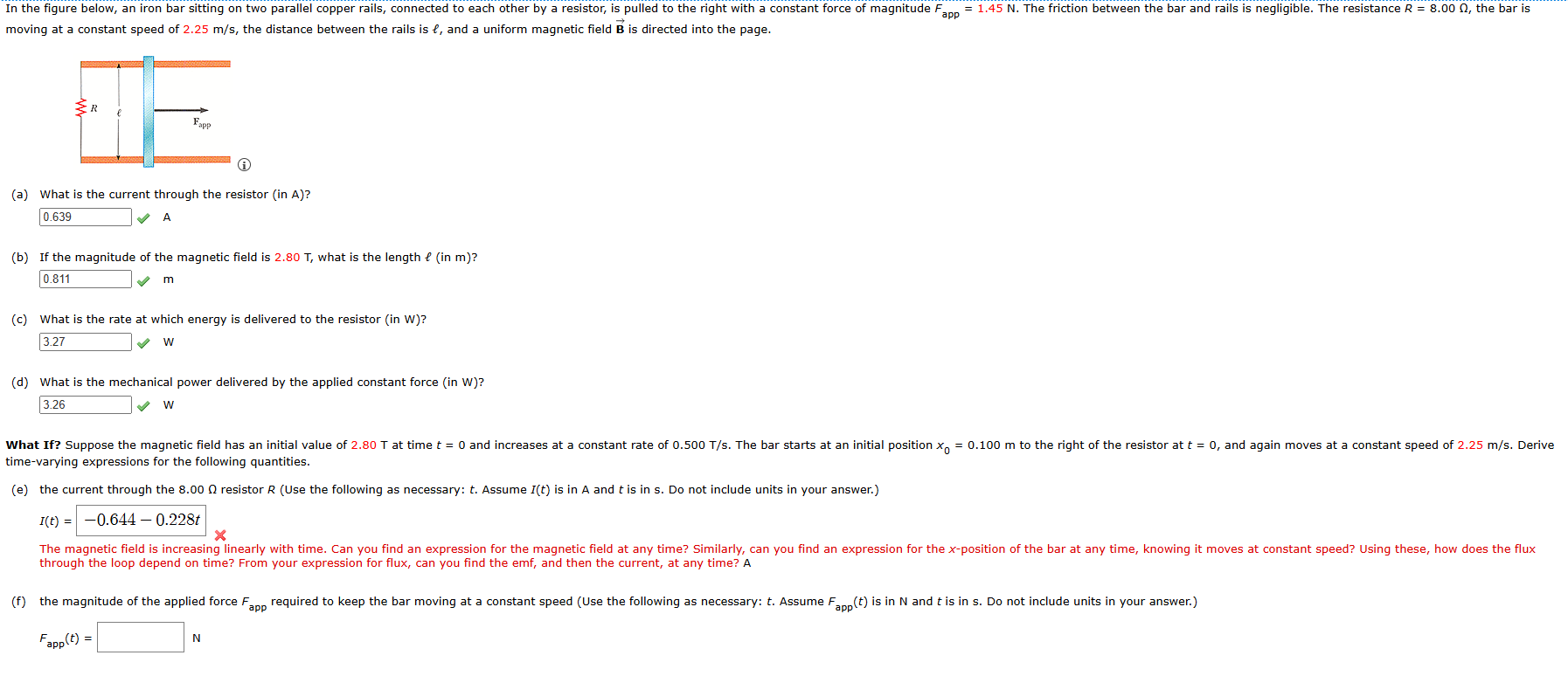 Solved by an EXPERT moving at ﻿a constant speed of 2.25ms, ﻿the distance | Chegg.com