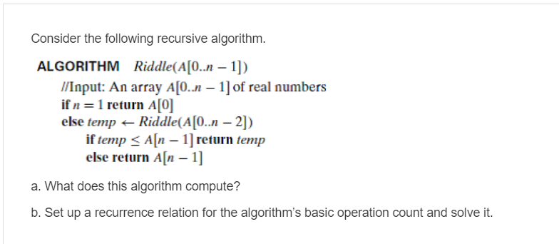 Solved 1.I'm confused why we need a +1 in C(n-1)+1. and in | Chegg.com