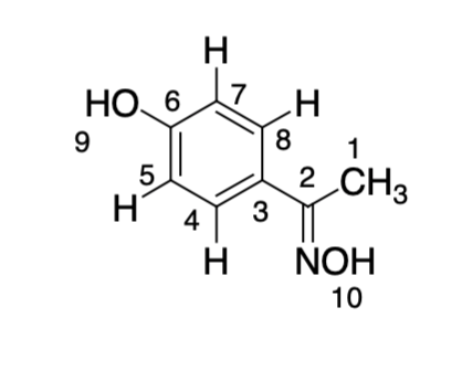 Solved Interpret the 1H NMR spectra of p-hydroxyacetophenone | Chegg.com