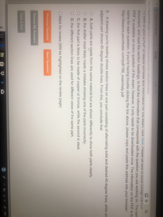 Solved document, and read the section headings, to find the | Chegg.com
