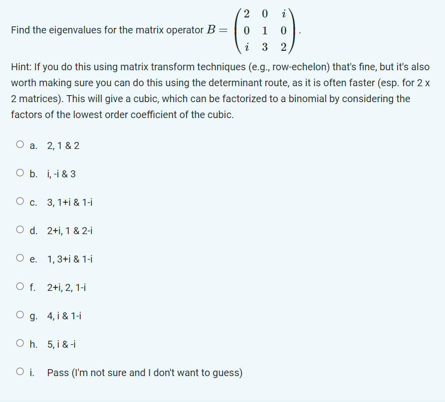 Solved Suppose We Apply The Pauli Matrix σz To An Arbitrary