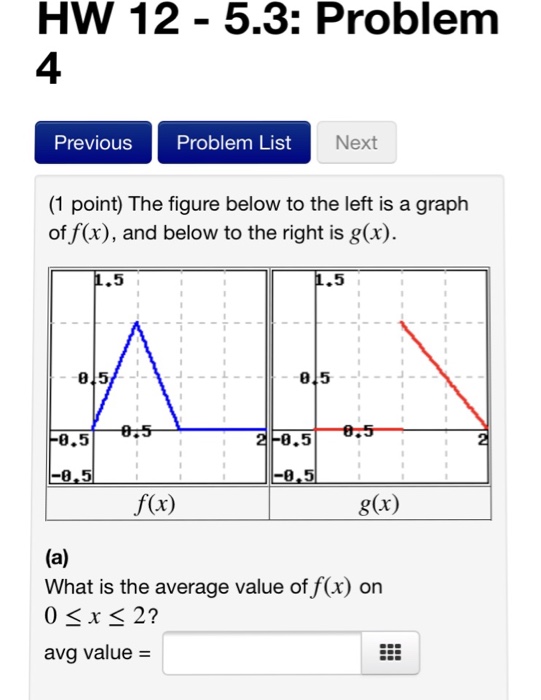 Solved HW 12 - 5.3: Problem 4 Previous Problem List Next (1 | Chegg.com