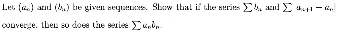 Solved Real Analysis I. To answer the given question, you | Chegg.com