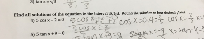 Solved tan x = Squareroot 3 Find all solutions of the | Chegg.com