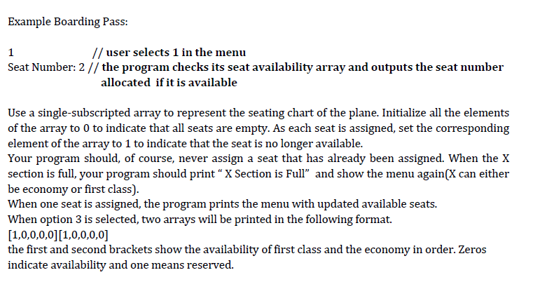 Solved Q1: (Airline Reservation System)(35points) A small | Chegg.com