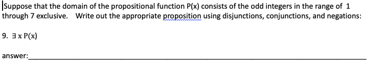 Solved |Suppose that the domain of the propositional | Chegg.com