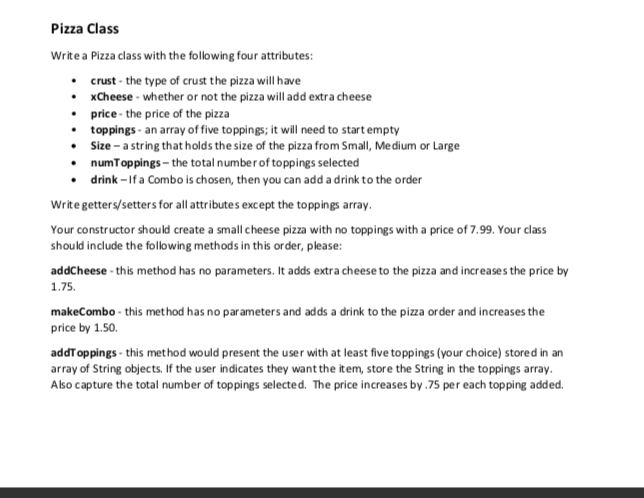 Solved Please Write This In Java And The Output For Both