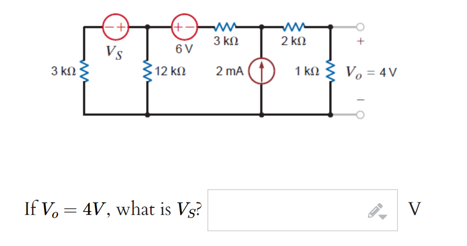 Solved Vo=4V | Chegg.com