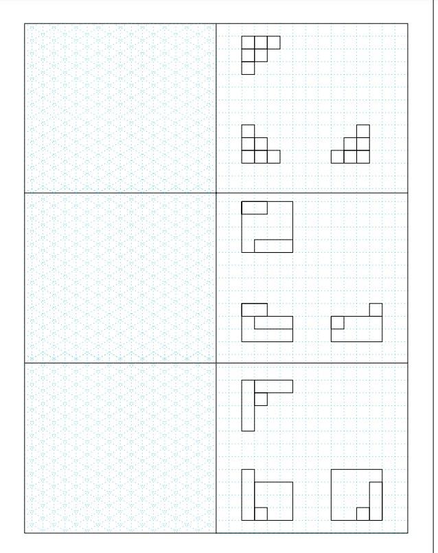 Solved Draw isometric based on given orthographic | Chegg.com