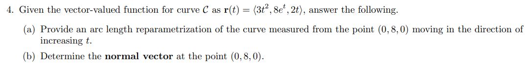 7. (Optional) Torsion of a curve defined as | Chegg.com