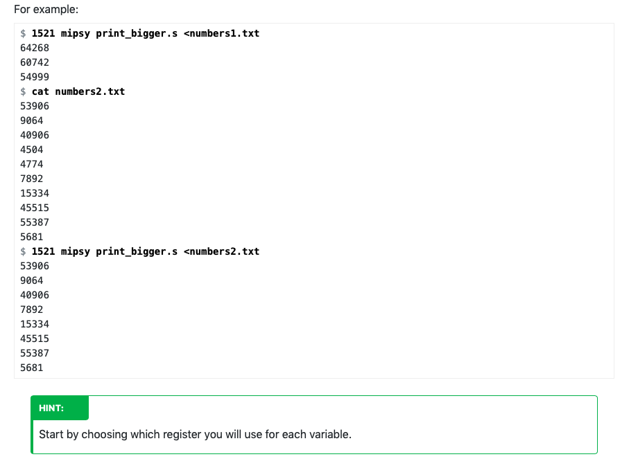 Solved - EXERCISE INDIVIDUAL: Bigger MIPS In the files for | Chegg.com Solved - EXERCISE INDIVIDUAL: Bigger MIPS In the files for | Chegg.com