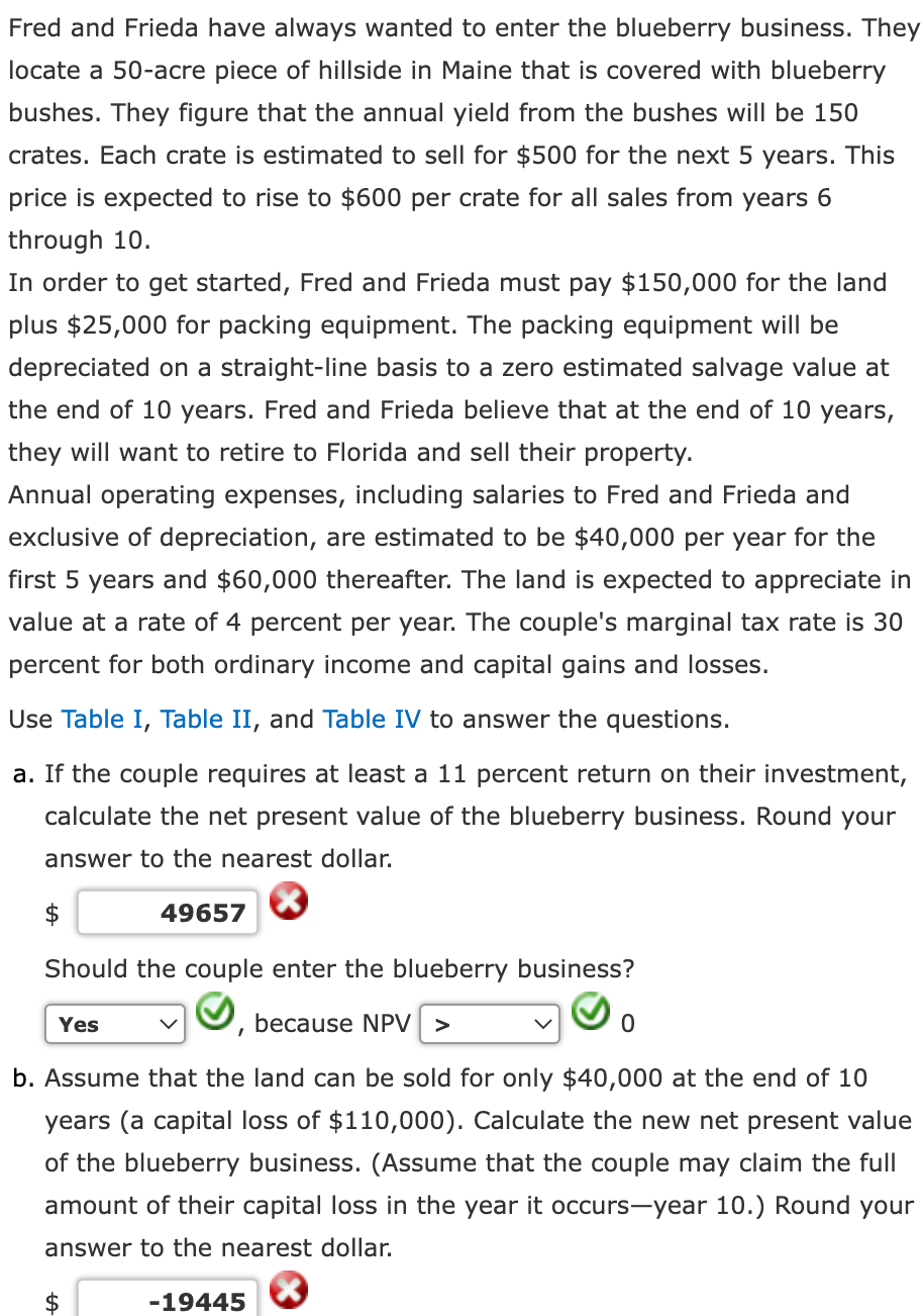 Fred and Frieda have always wanted to enter the | Chegg.com