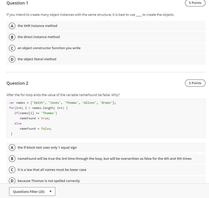 Solved If you intend to create many object instances with | Chegg.com