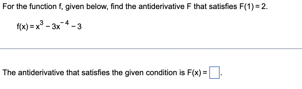Solved For the function f, ﻿given below, find the | Chegg.com