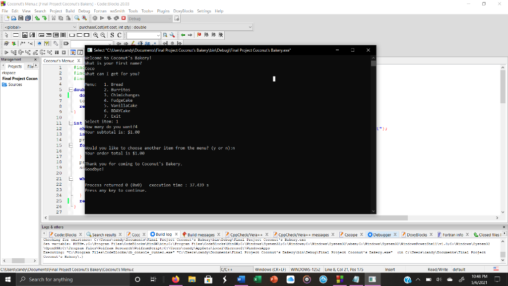 Solved Hello, I need help with adding the options, for ex, | Chegg.com