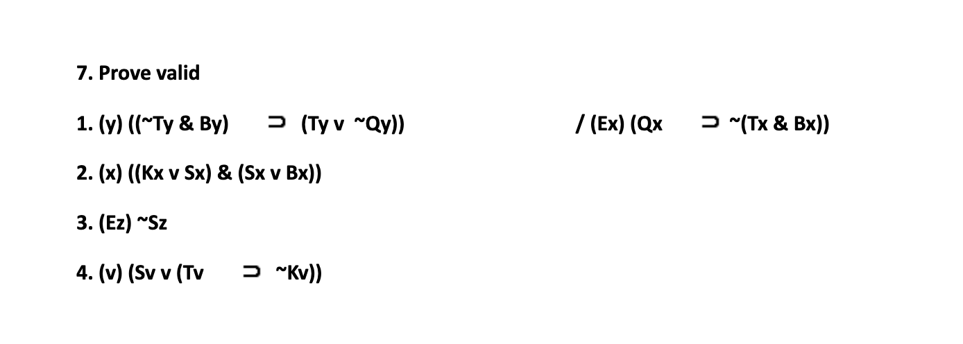 3. Prove invalid by building a countermodel (x) ( Ax | Chegg.com