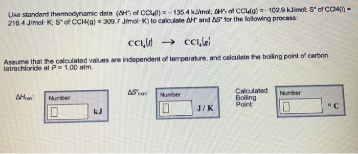 Solved Use standard thermodynamic data (Delta H^degree_f of | Chegg.com