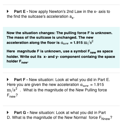 Solved Learning Goal: Application of Newton's Laws This | Chegg.com