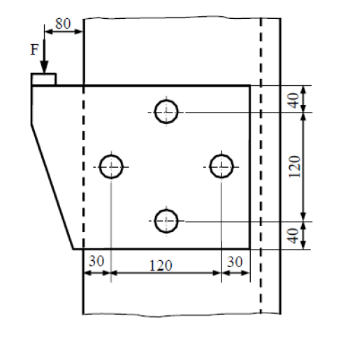 Solved In the riveted joint connection in the figure, the | Chegg.com