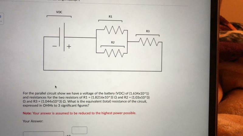 Solved VDC R3 R2 For the parallel circuit show we have a | Chegg.com