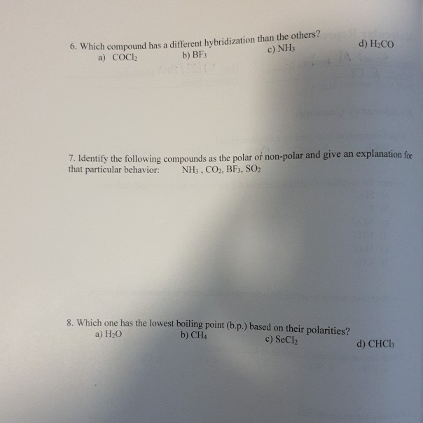Solved 2. Indicate the number of valence electrons for the | Chegg.com
