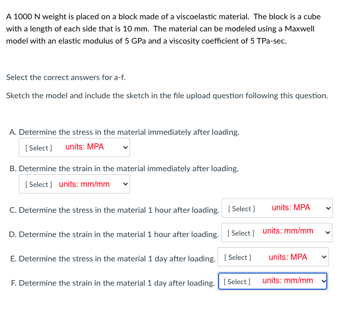 Solved A 1000N ﻿weight is placed on a block made of a | Chegg.com
