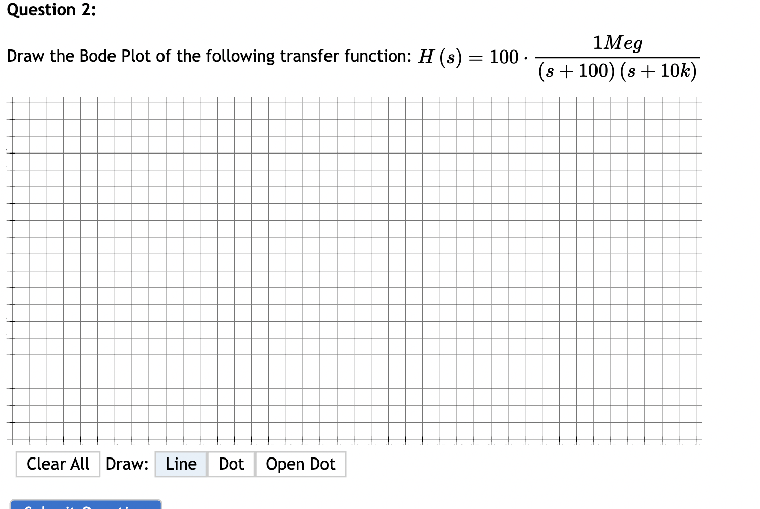 Solved Question 2: Draw the Bode Plot of the following | Chegg.com