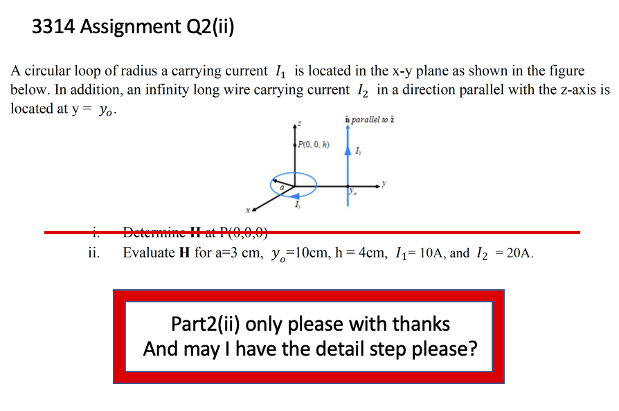 Solved A circular loop of radius a carrying current I1 is | Chegg.com