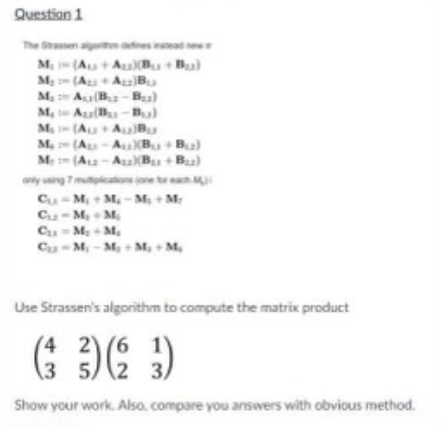 Solved Question 1 MA+ A+B) MAALB MABB MA-11) MAUAB MA-ABB) | Chegg.com