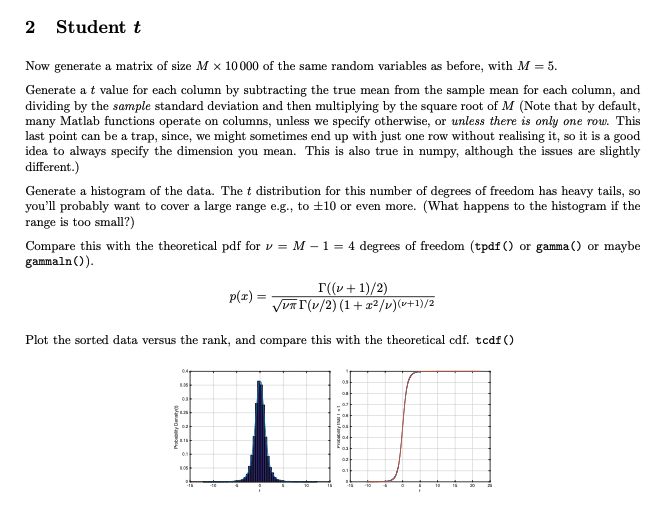 Generate a vector of 1000 normal (i.e., Gaussian) | Chegg.com