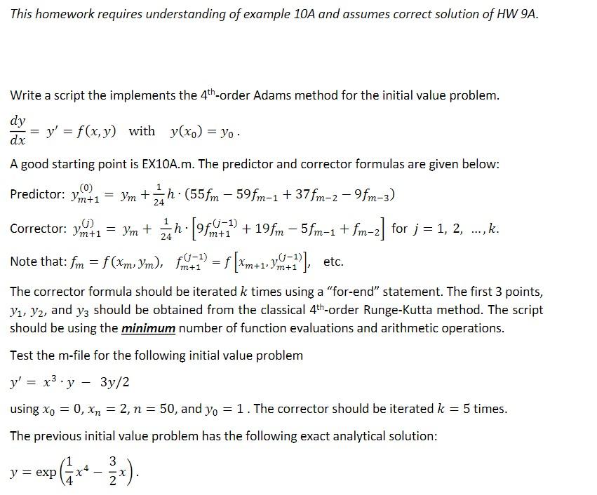 Solved PLEASE DO IN MATLAB Code 9A: %Assignment 9A % | Chegg.com