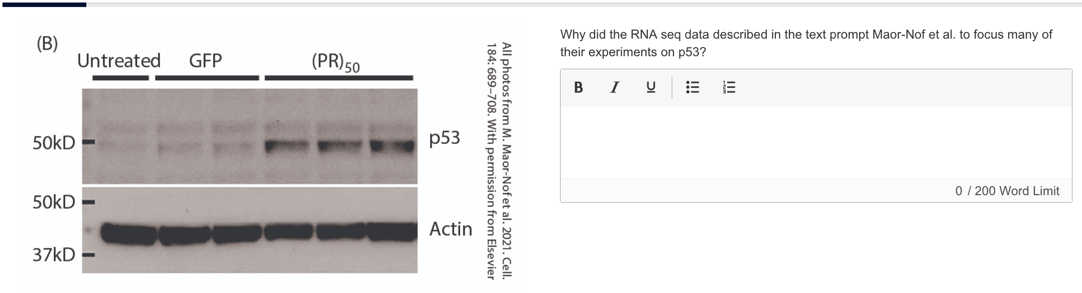 Solved Why did the RNA seq data described in the text prompt | Chegg.com