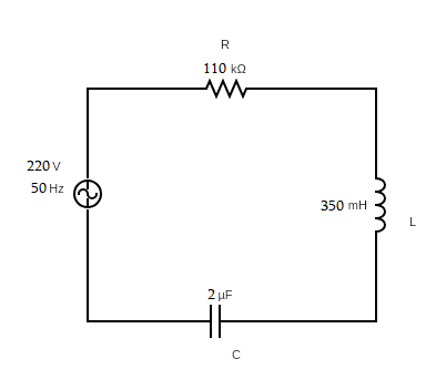 Solved Calculate the total reactance and impedance in the | Chegg.com