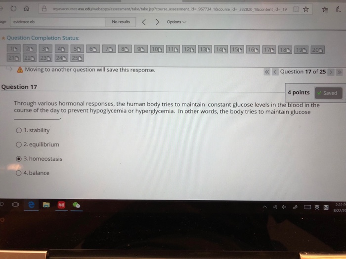 Solved 7 Question 10 In order to maintain homeostasis our | Chegg.com