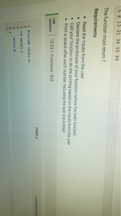 Solved n mathematics, the Fibonacci numbers (in this case | Chegg.com