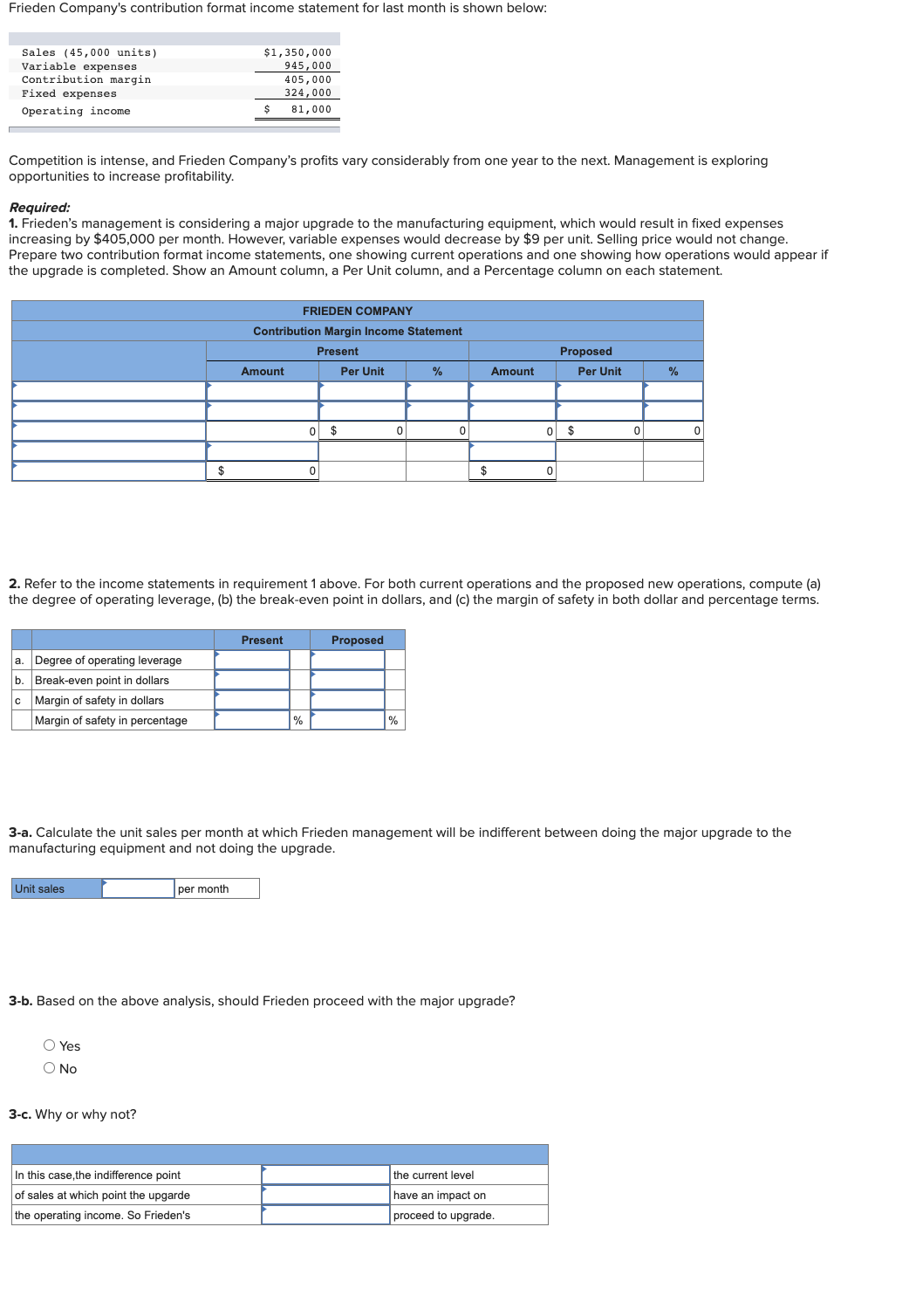 Solved Problem 4-20 Sales Mix; Multi-Product Break-Even | Chegg.com