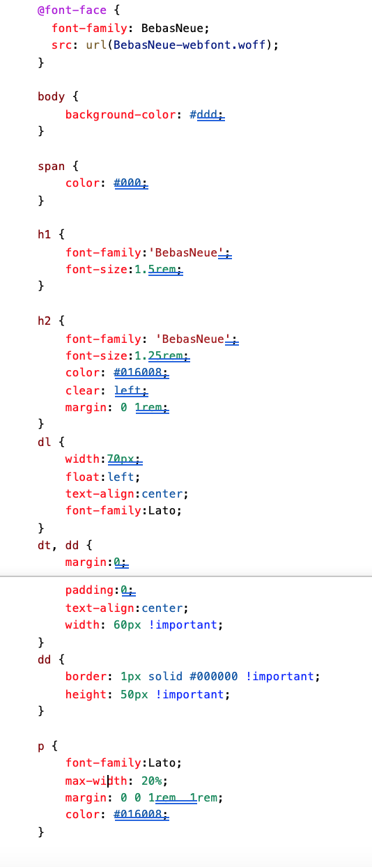 Solved VERY SIMPLE WEB PAGE WITH HTML AND CSS.Be built using | Chegg.com