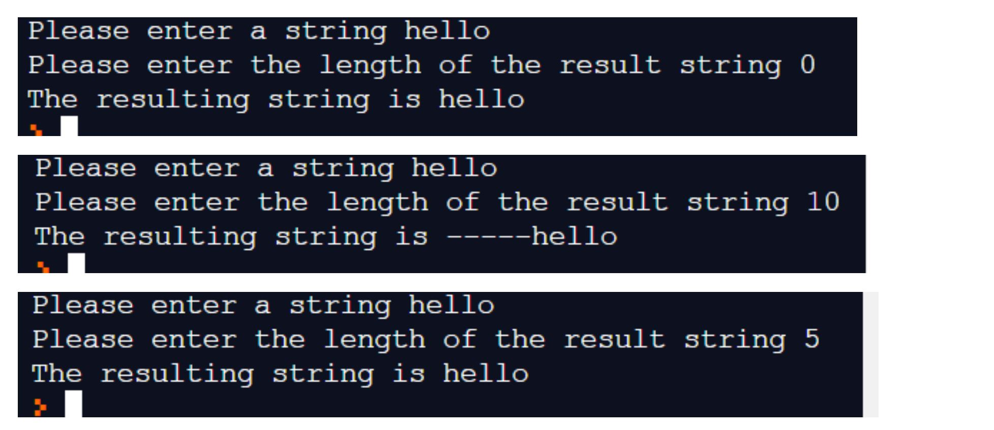 Solved Write a complete Java program called PadString that | Chegg.com