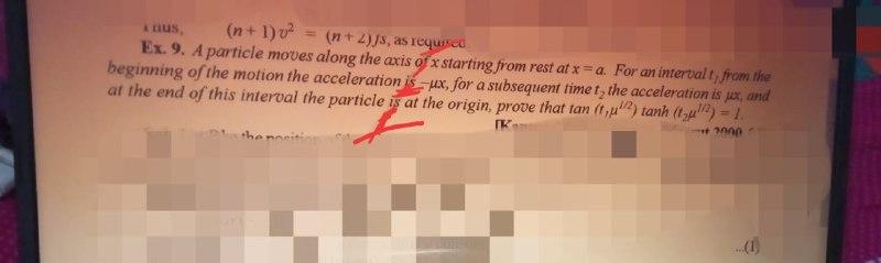 Solved xaus, (n+1)v2=(n+2)fs, as reqused Ex. 9. A particle | Chegg.com