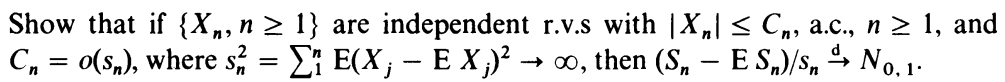 Solved Show that if {xn,n≥1} ﻿are independent r.v.s with | Chegg.com