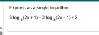 Solved Express as a single | Chegg.com