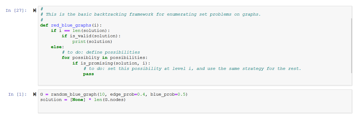 The code below shows you how to create a random | Chegg.com
