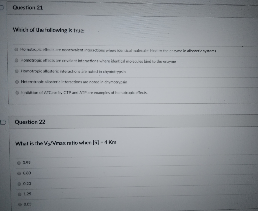 Solved Question 21 Which of the following is true: | Chegg.com