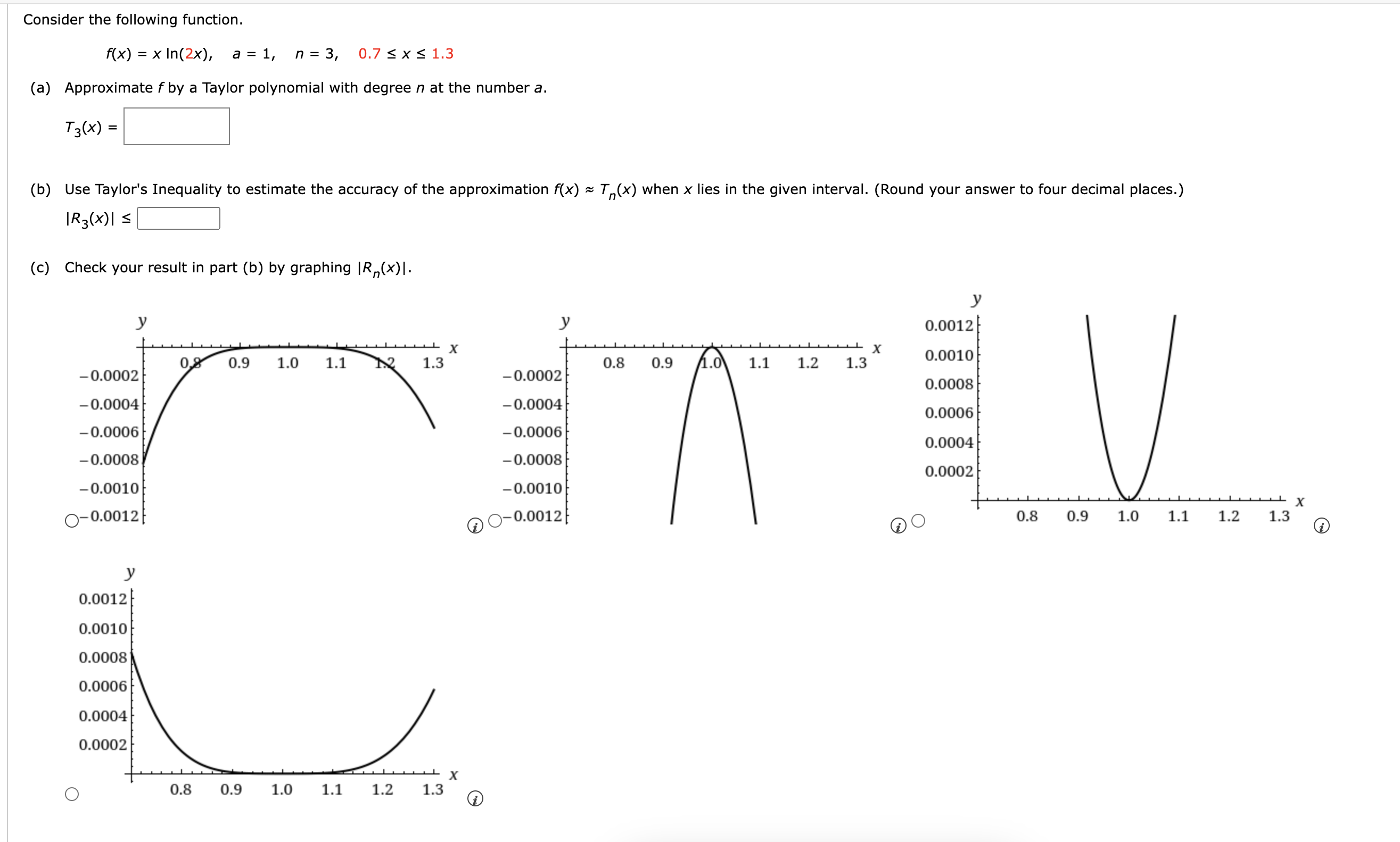 Solved Consider the following function. | Chegg.com