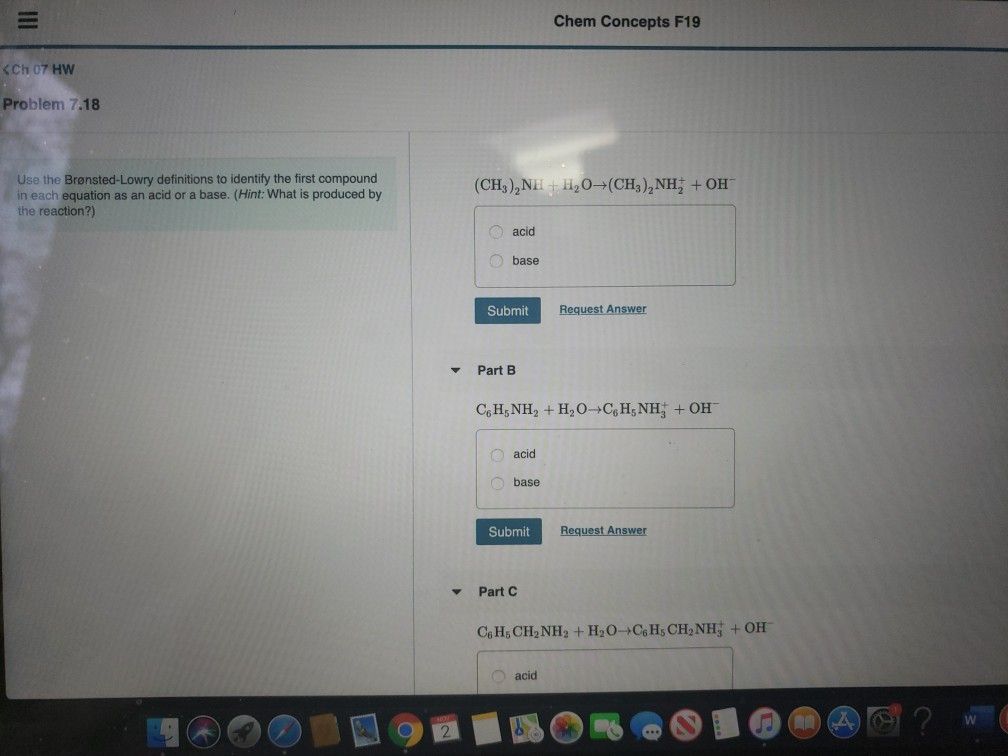 Solved Chem Concepts F19 | Chegg.com