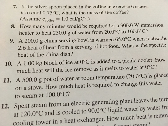 Solved Please work out problem 10 if you would please show | Chegg.com