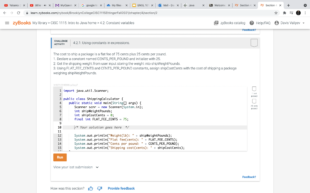 Solved Yabanci Yabancı DX X Mail - Dex | Java X . Welcome x | Chegg.com