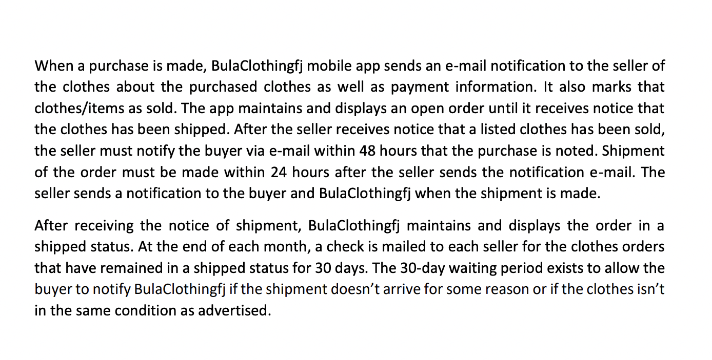 Solved I. System Capabilities and Scope (from the SRS | Chegg.com
