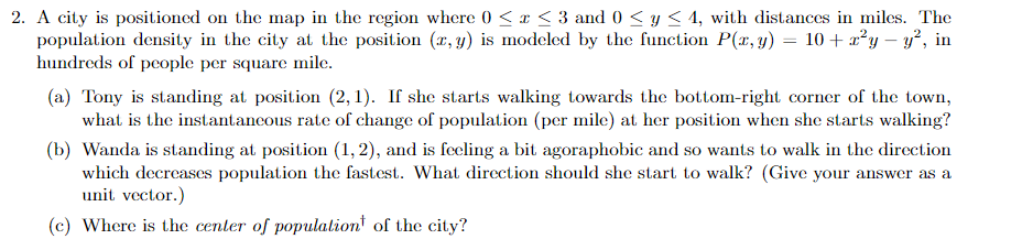 Solved 2. A city is positioned on the map in the region | Chegg.com