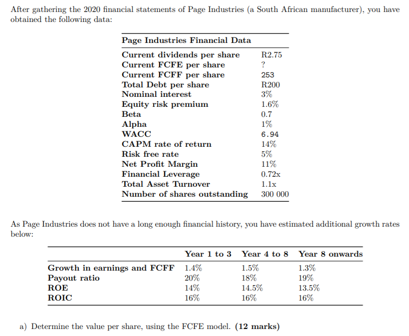 Solved Kindly please provide me with the full solution | Chegg.com